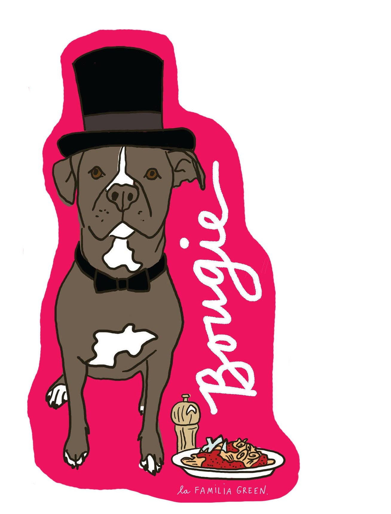Bougie Sticker – Light + Bark Candle Co.