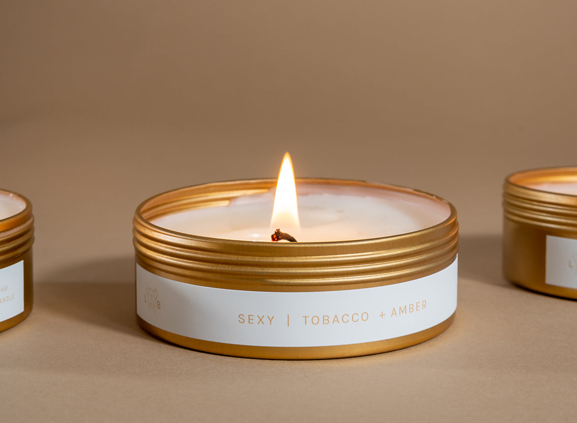 Sexy Tin – Light + Bark Candle Co.